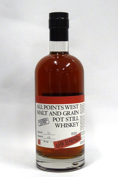 All Points West Malt and Grain Pot Still Whiskey Cask Strength ...