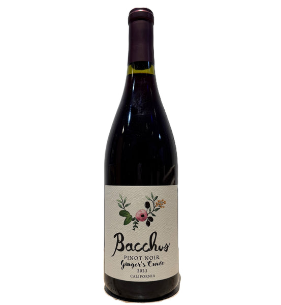 Bacchus 2023 Pinot Noir Ginger's Cuvee – Chambers Street Wines