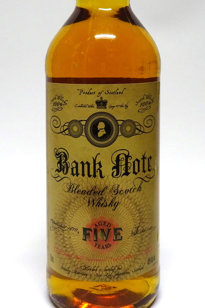 Bank Note 5 Year Blended Scotch Whisky 1L – Chambers Street Wines