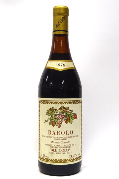 Bel Colle 1979 Barolo Riserva Speciale – Chambers Street Wines