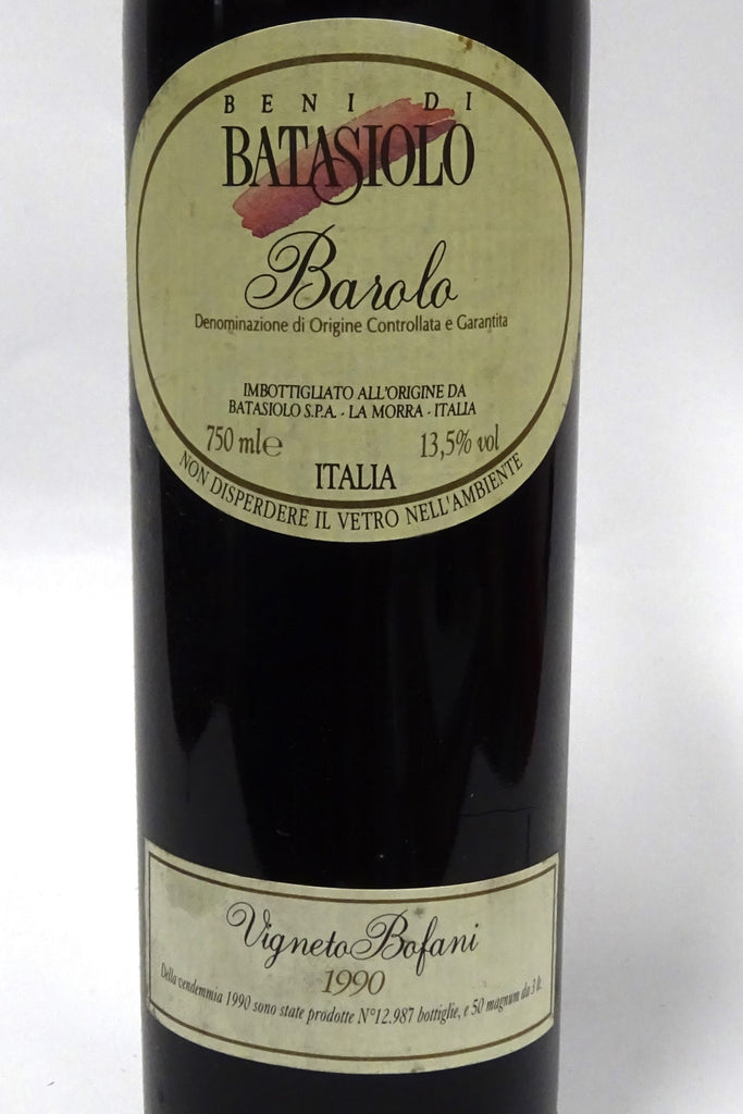 Batasiolo 1990 Barolo Vigneto Bofani – Chambers Street Wines