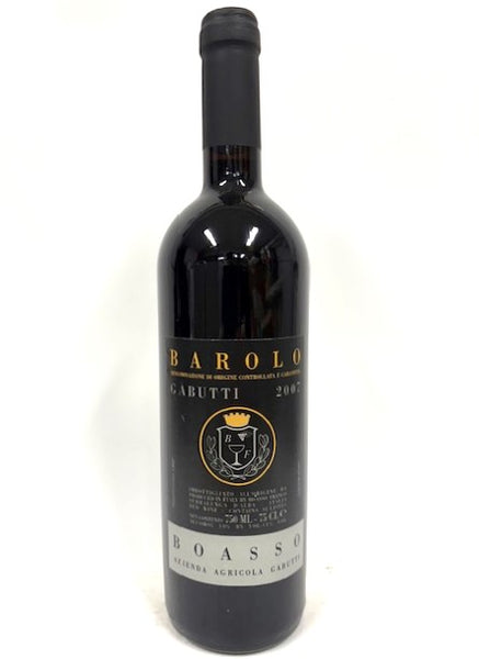 Boasso 2007 Barolo Gabutti – Chambers Street Wines