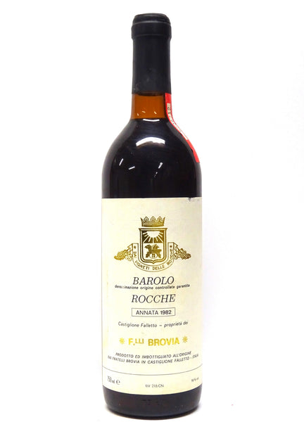 Brovia 1982 Barolo Rocche di Castiglione – Chambers Street Wines