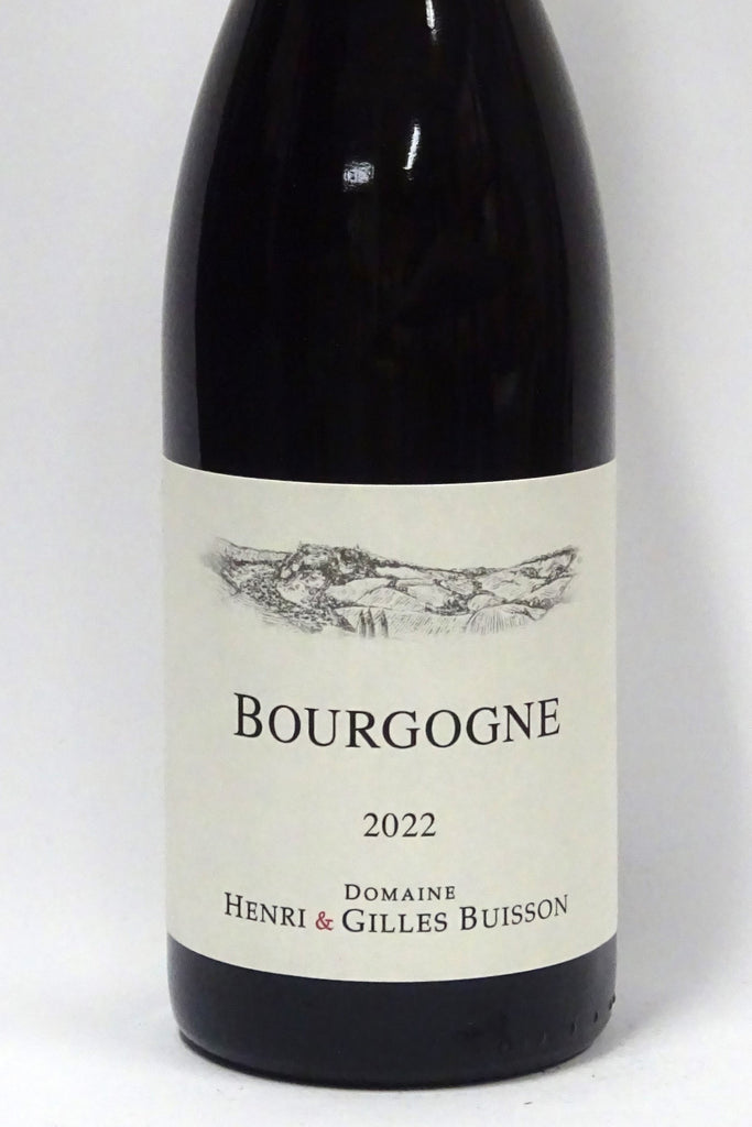 Buisson, Henri & Gilles 2022 Bourgogne Rouge – Chambers Street Wines