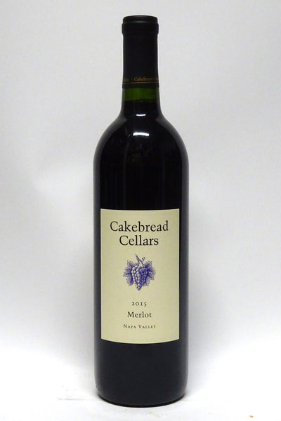 Cakebread 2015 Napa Merlot – Chambers Street Wines