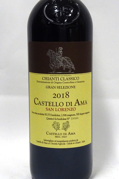 Castello di Ama 2018 Chianti Classico Gran Selezione San Lorenzo ...