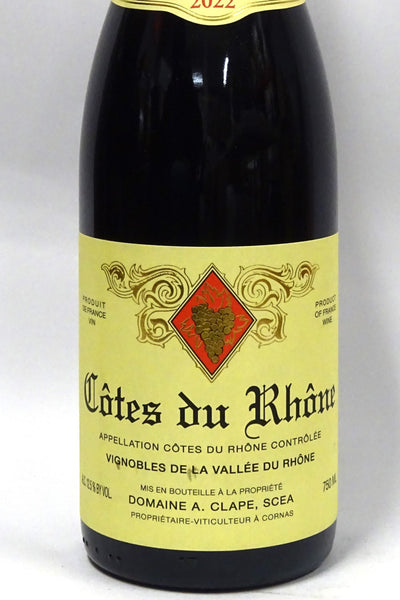 Clape 2022 Cotes du Rhone – Chambers Street Wines