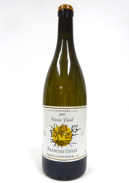 Cotat, Francois 2005 Sancerre Cuvee Paul – Chambers Street Wines