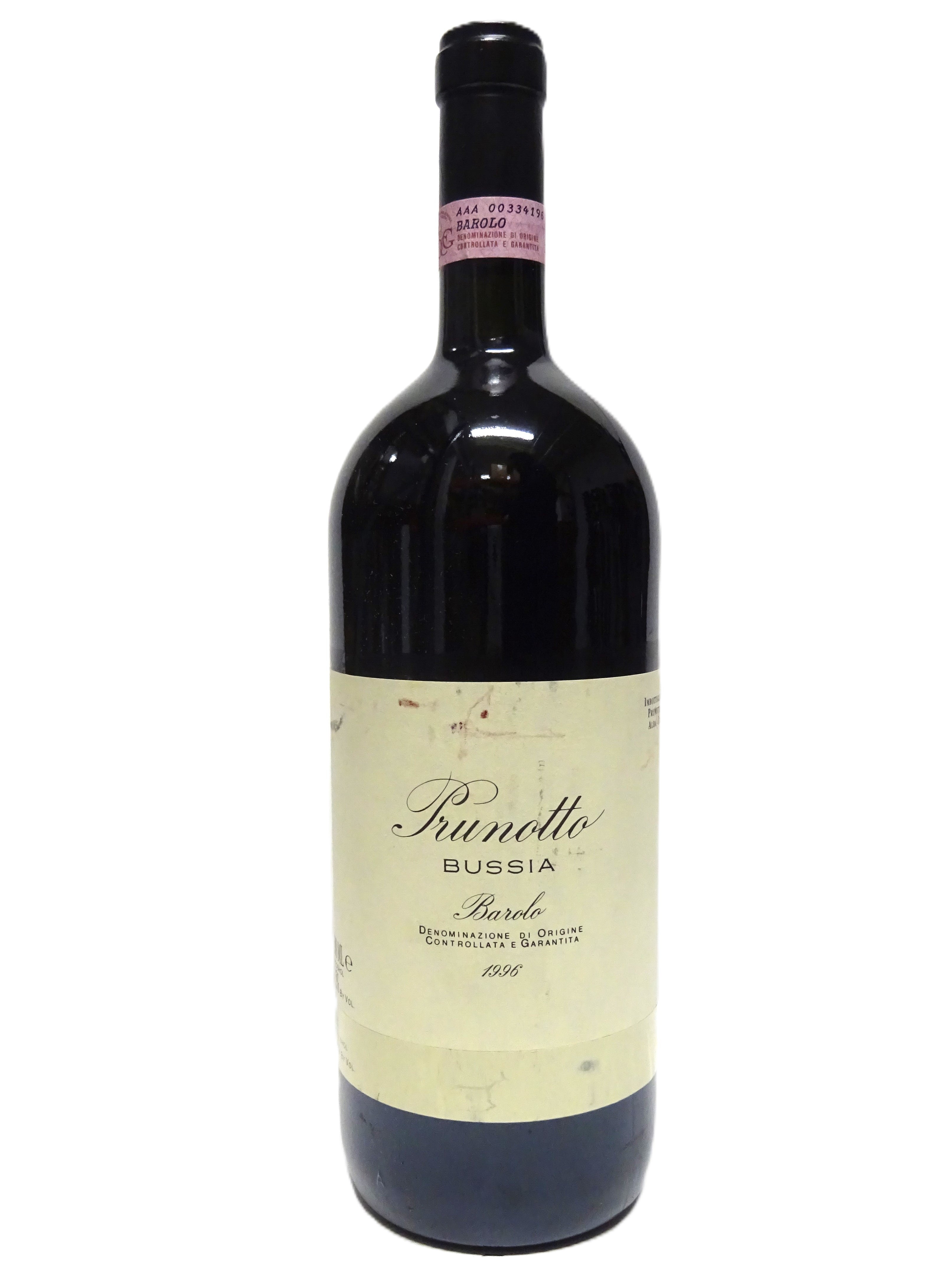 Prunotto 1996 Barolo Bussia 1.5L – Chambers Street Wines