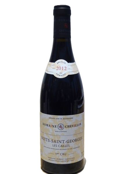 Chevillon 2012 Nuits St. Georges 1er Cru Les Cailles – Chambers Street ...