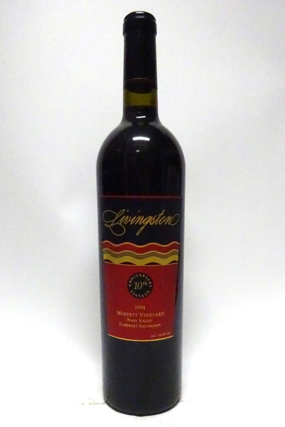 Livingston 1994 Napa Cabernet Sauvignon Moffit Vineyard 10th Anniversa ...