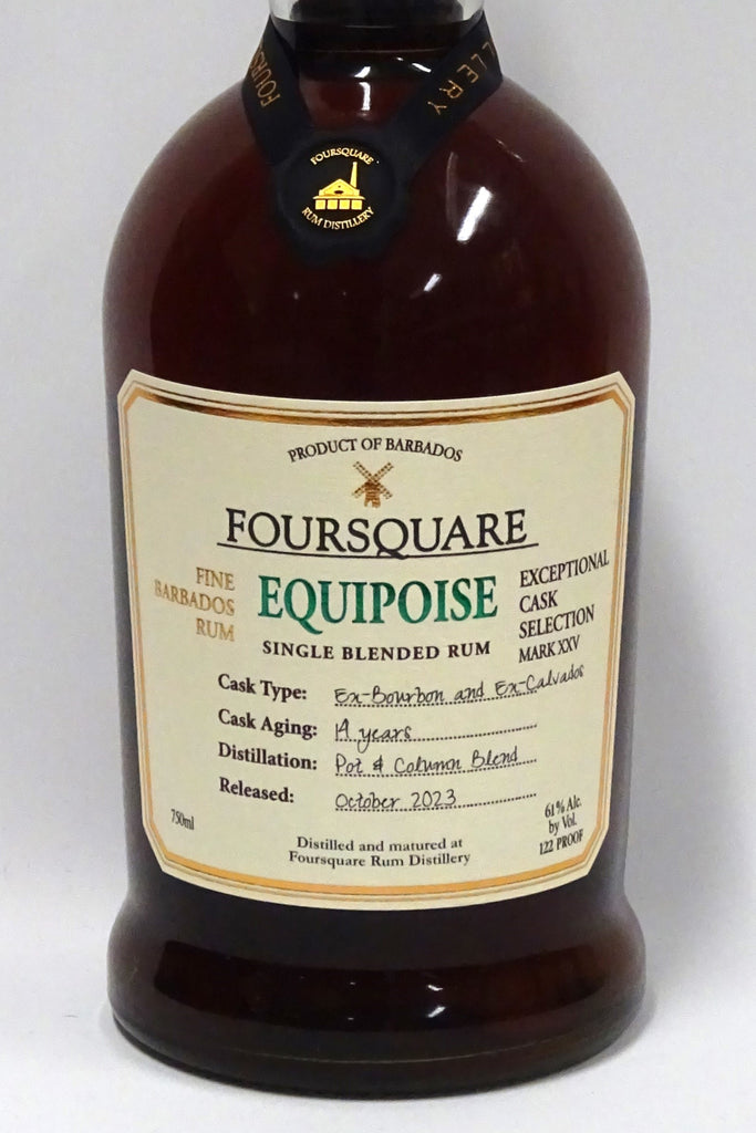Foursquare Distillery Exceptional Cask 'Equipoise' 14yr Barbados Rum ...