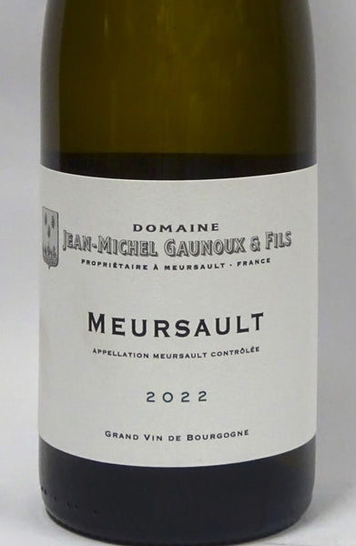 Gaunoux, Jean-Michel 2022 Meursault – Chambers Street Wines