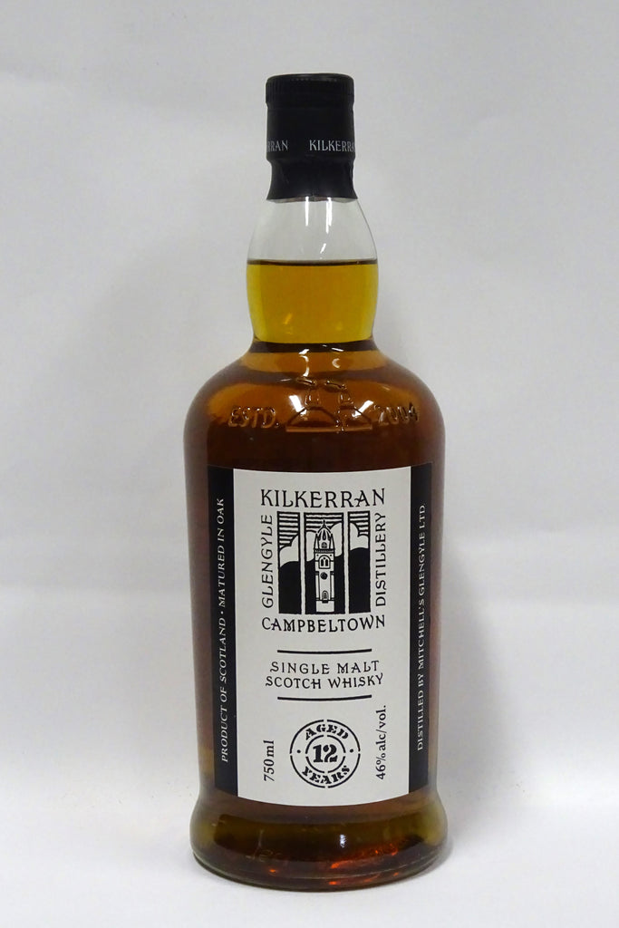 Glengyle Distillery Kilkerran 12 Year Single Malt Scotch Whisky 700ml ...