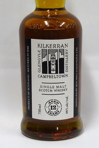Glengyle Distillery Kilkerran 12 Year Single Malt Scotch Whisky 700ml ...