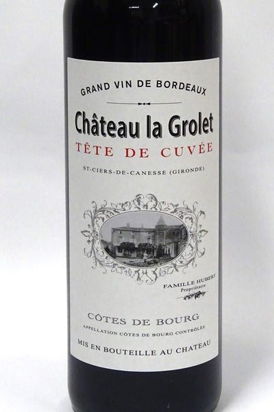 Grolet 2019 Côtes de Bourg "Tete de Cuvée" – Chambers Street Wines