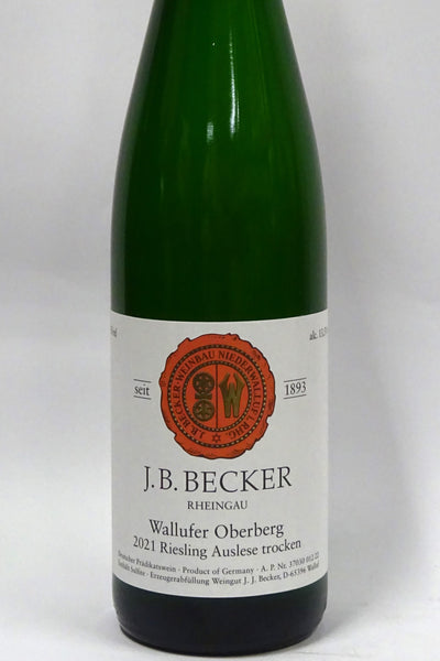 Becker, JB 2021 Wallufer Oberberg Riesling Auslese – Chambers Street Wines