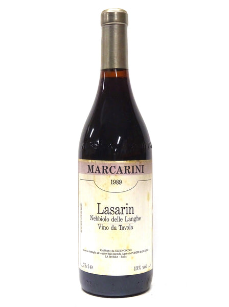 Marcarini 1989 Nebbiolo delle Langhe Lasarin – Chambers Street Wines