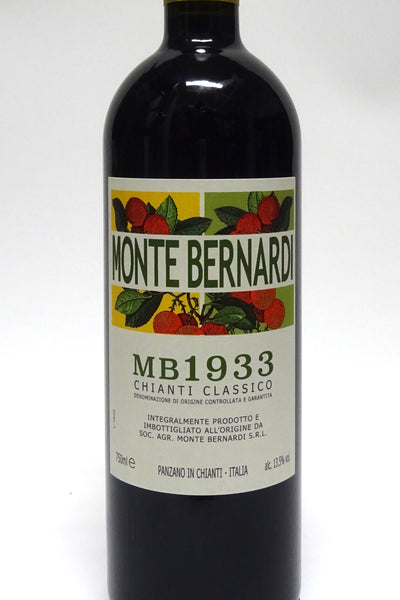 Monte Bernardi 2021 Chianti Classico MB 1933 – Chambers Street Wines