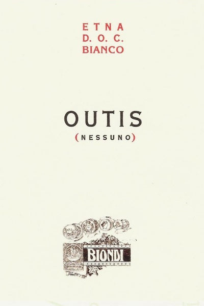 Biondi 2022 Outis Bianco – Chambers Street Wines