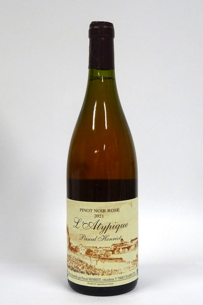 Henriot, Pascal 2021 VdF l'Atypique Pinot Noir Rose – Chambers Street Wines