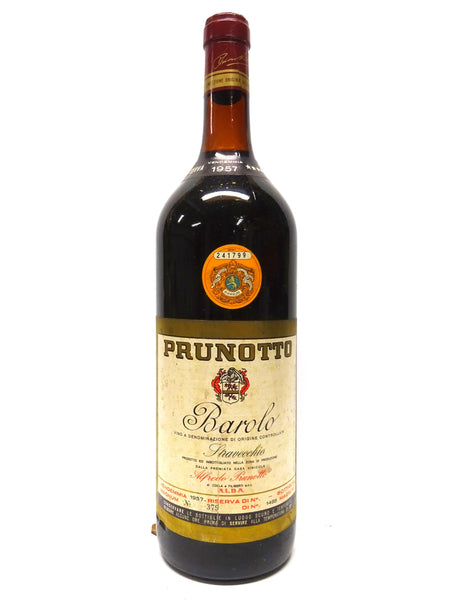 Prunotto 1957 Barolo Riserva Stravecchio 1.5L – Chambers Street Wines
