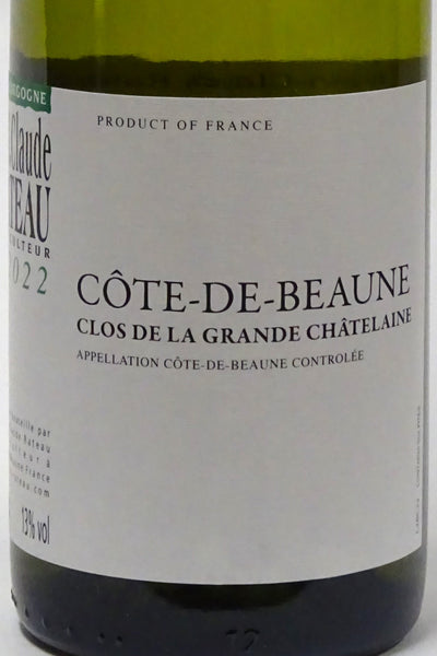 Rateau, Jean-Claude 2022 Cote de Beaune La Grande Chatelaine – Chambers ...
