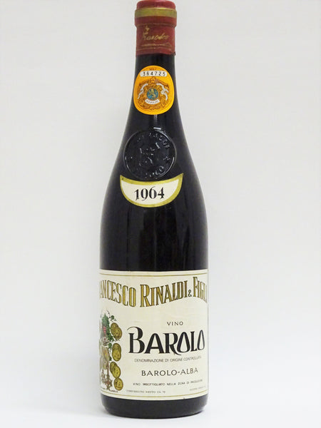 Rinaldi, Francesco 1964 Barolo – Chambers Street Wines