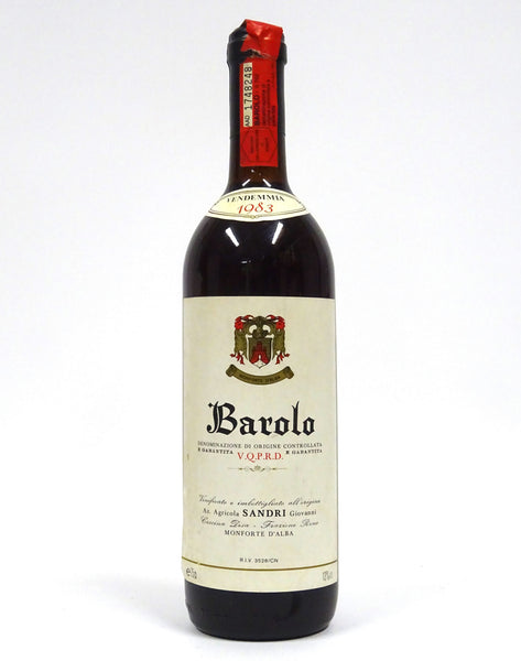 Sandri (Cascina Disa) 1983 Barolo – Chambers Street Wines