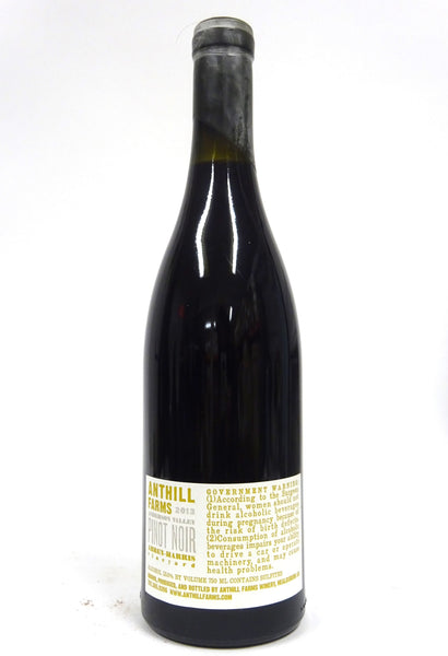 Anthill Farms 2013 Anderson Valley Pinot Noir Abbey Harris Vineyard ...