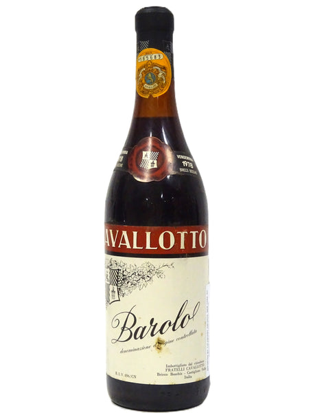 Cavallotto 1978 Barolo Bricco Boschis – Chambers Street Wines