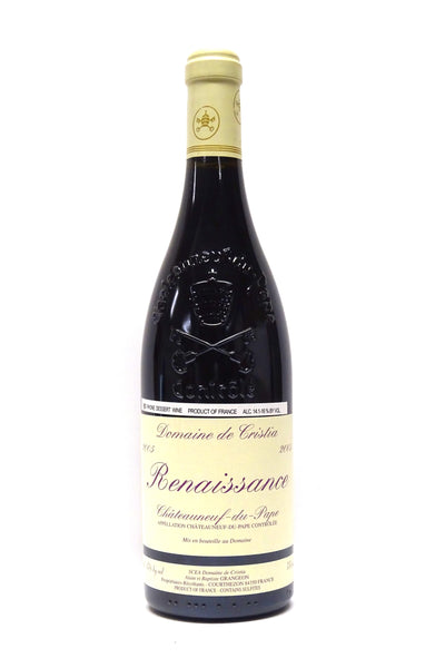 Cristia 2005 Chateauneuf-du-Pape Renaissance – Chambers Street Wines