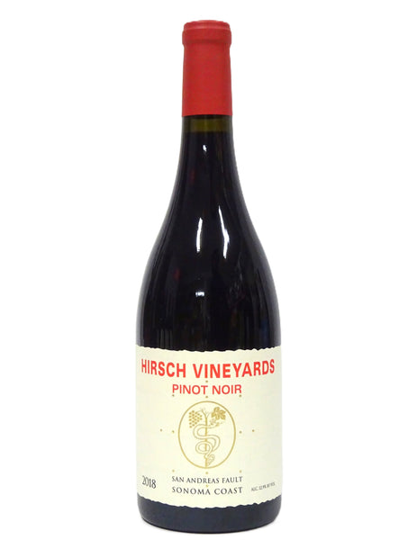 Hirsch Vineyards 2018 Sonoma Coast Pinot Noir San Andreas Fault Vineya ...