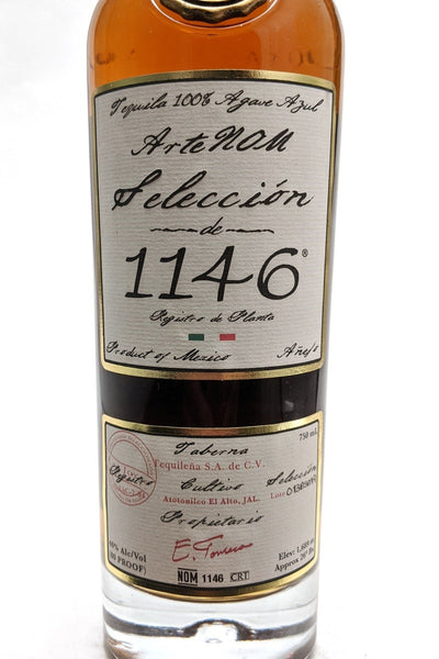 ArteNOM Seleccion de 1146 Anejo Tequila 750ml – Chambers Street Wines